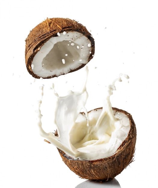 kimen coconut milk flavour include natural coconut oil, and vanilla